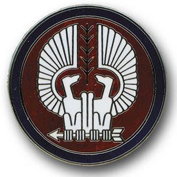 Flying Tiger AVG Peacock Enamel Pin - Reddick Militaria