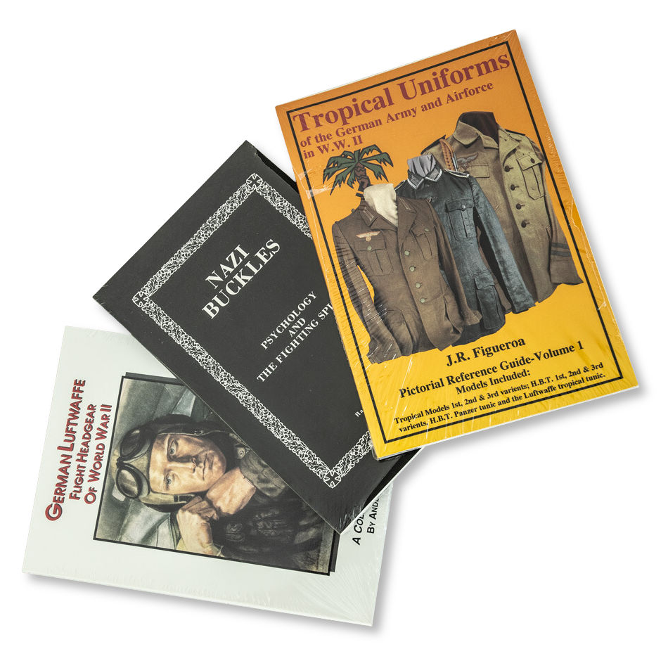 German WW2 Uniform & Buckle Book Bundle - Reddick Militaria